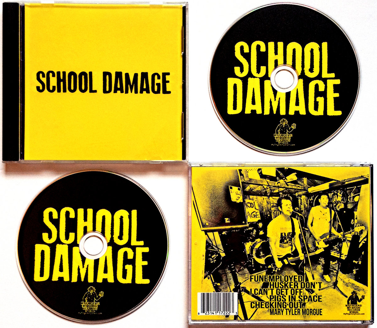 School Damage [CD] | School Damage | My Fingers! My Brain! Records