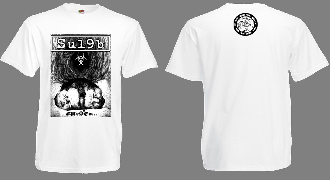 "Cursed..." white T shirt | Su19b