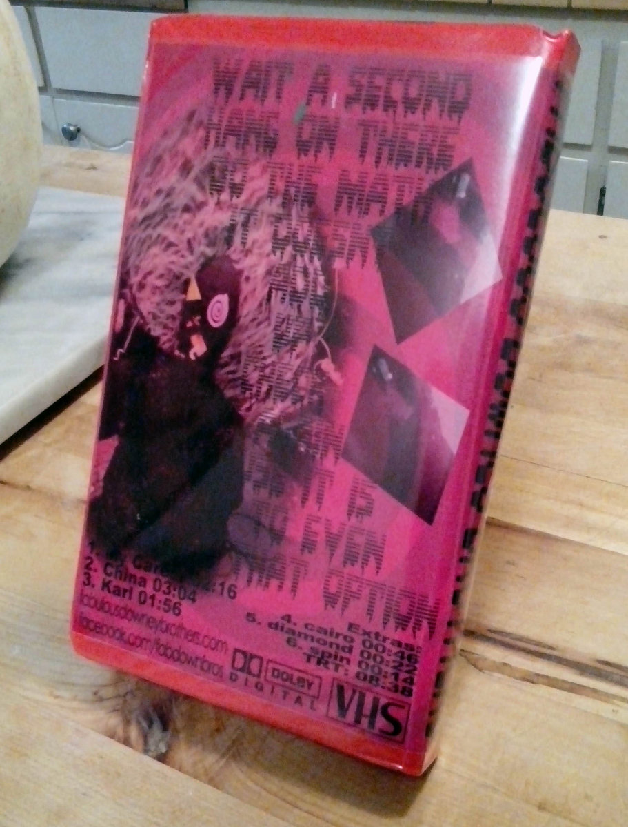 RED/WHITE VHS TAPE | The Fabulous Downey Brothers