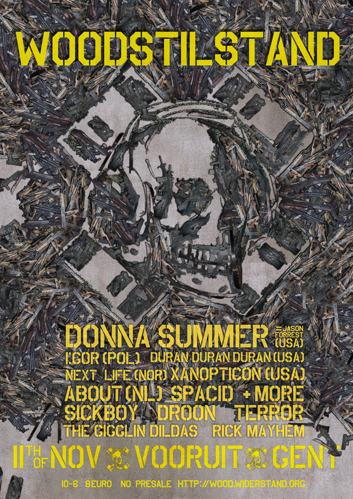 Breakcore Gives Me Wood Poster 4-pack. | droon