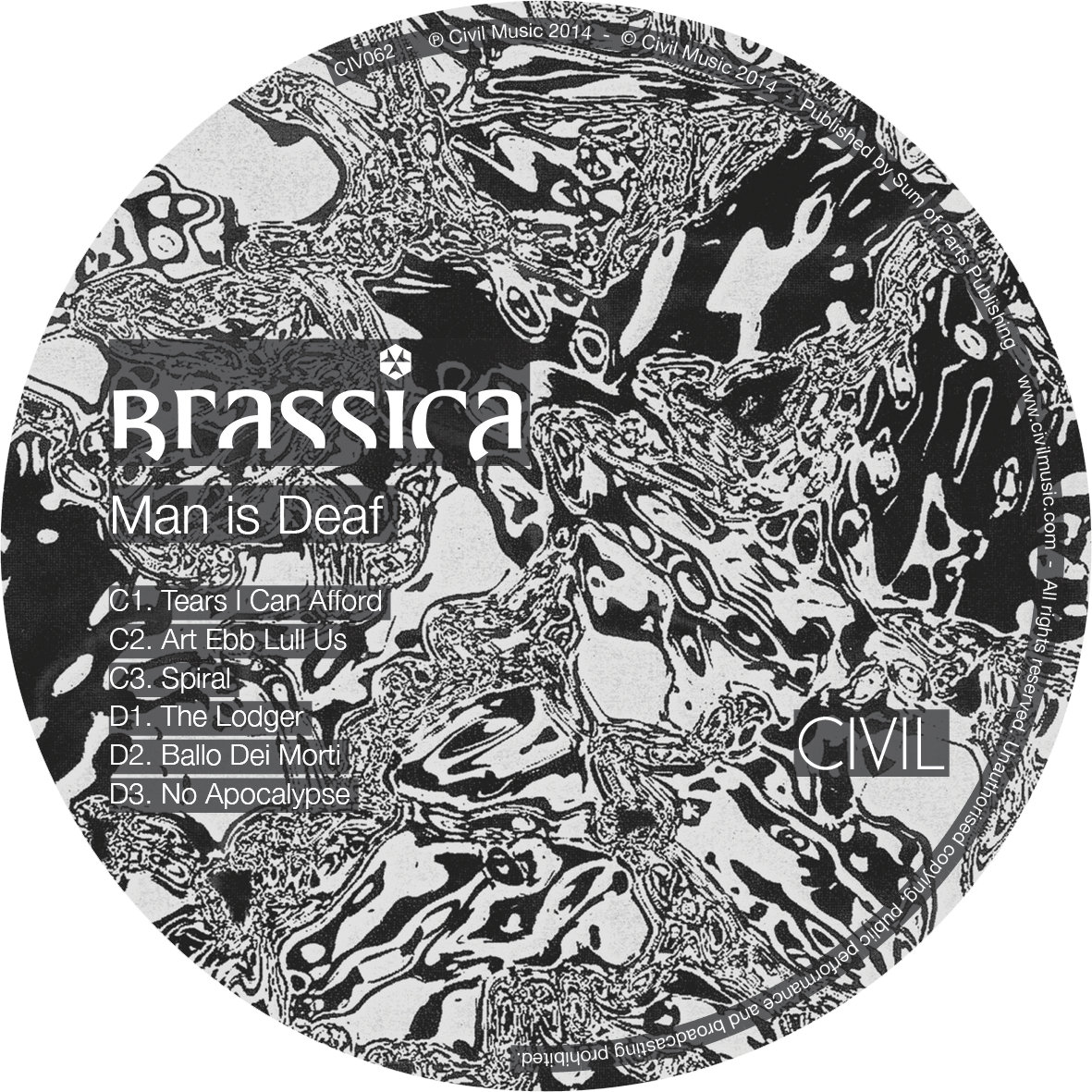 Man is Deaf (LP) | brassica