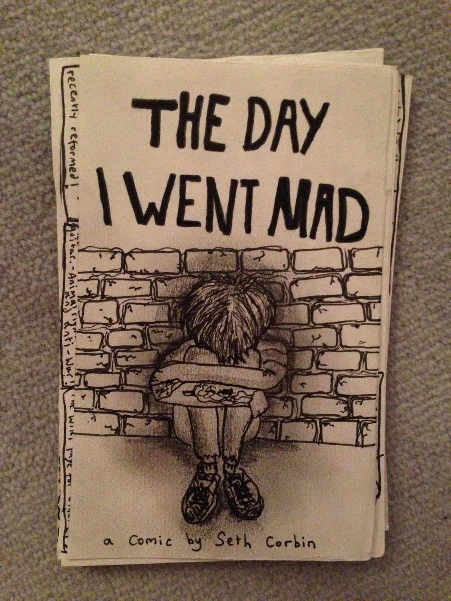 'The Day I Went Mad' - Handmade Comic Book | Seth Corbin