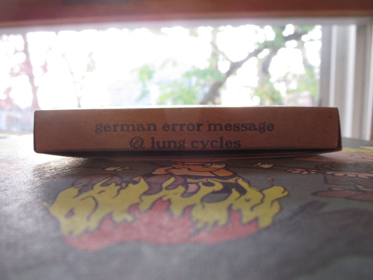 German Error Message / Lung Cycles | German Error Message & Lung Cycles ...