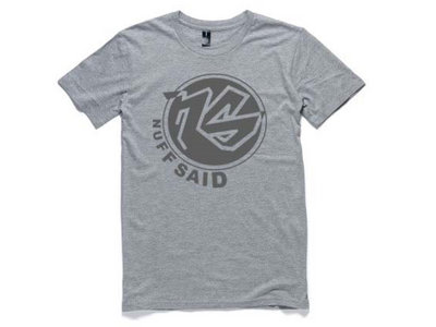 NS Logo T-Shirt (grey) L | Nuffsaid Records