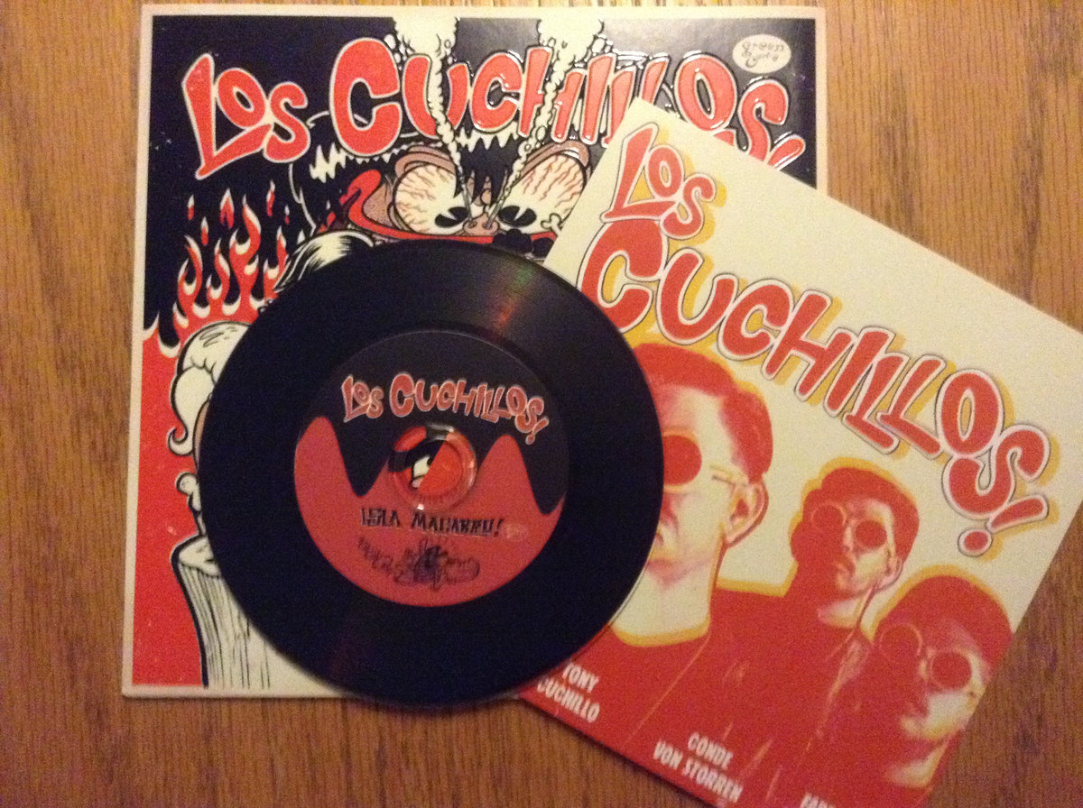 Isla Macabro! (CD/digital, 2014) | Los Cuchillos | Green Cookie records