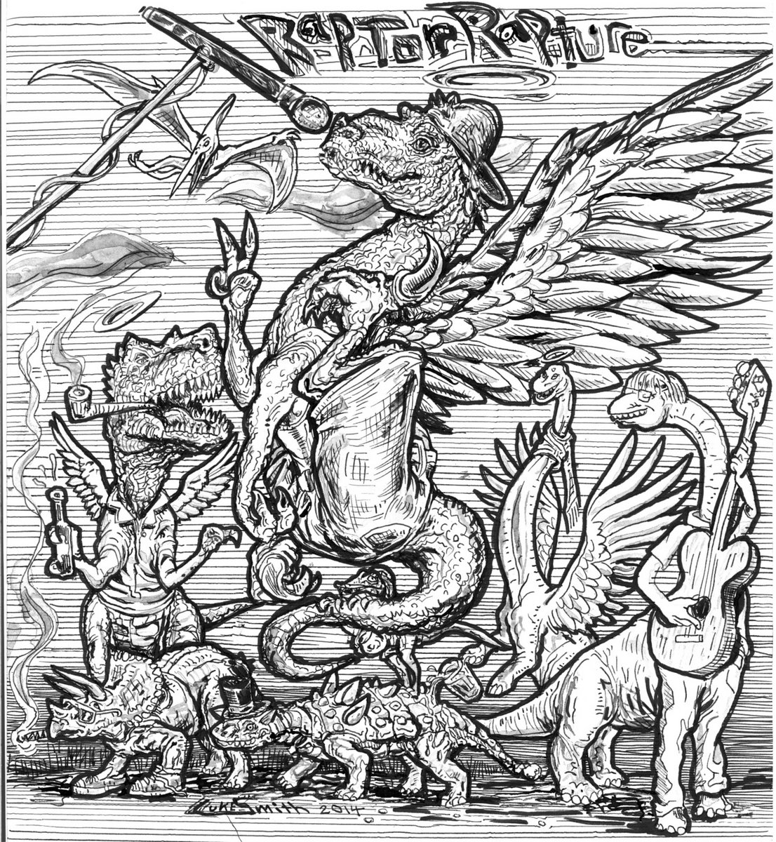 Raptor Rapture | Mesozoic Mafia