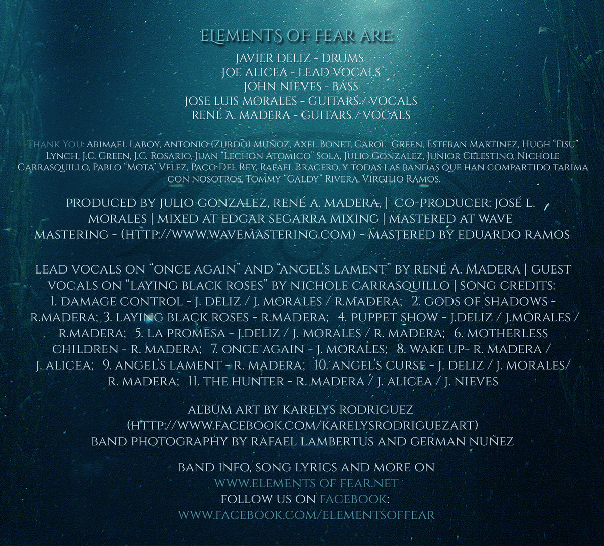 Elements of Fear | Elements of Fear