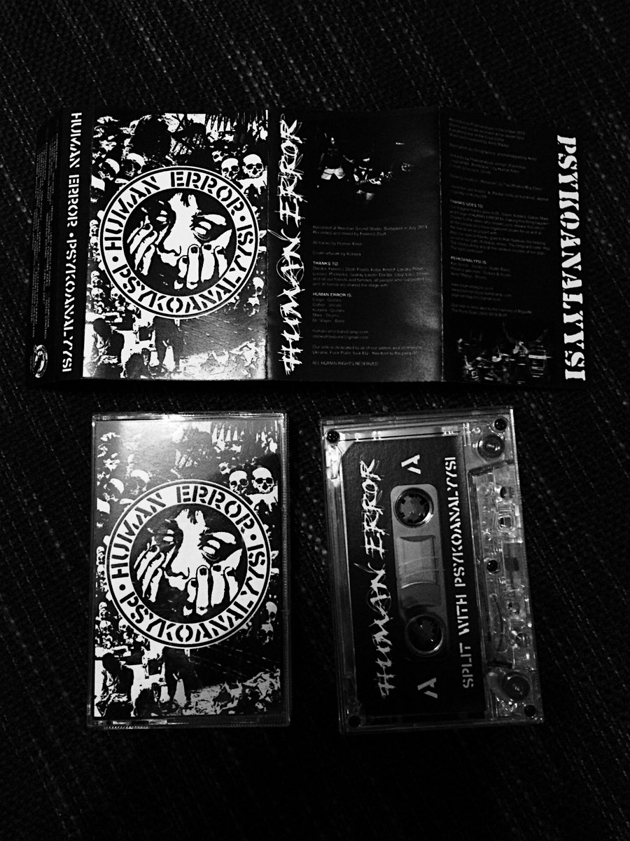 Human Error/Psykoanalyysi split | Psykoanalyysi