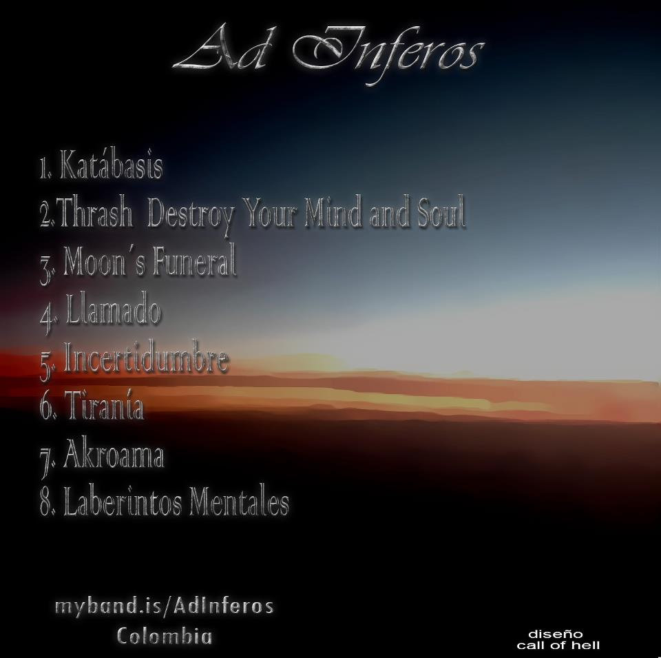 DESCENSUS REVELADOR (Album) | AD INFEROS