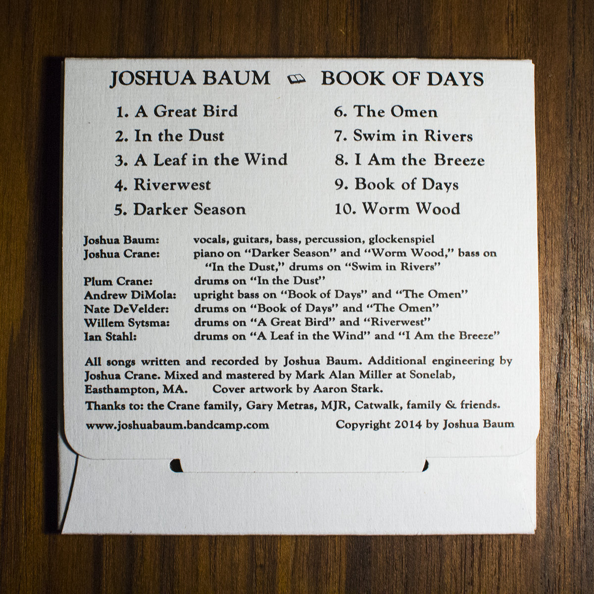 Book of Days | Joshua Baum
