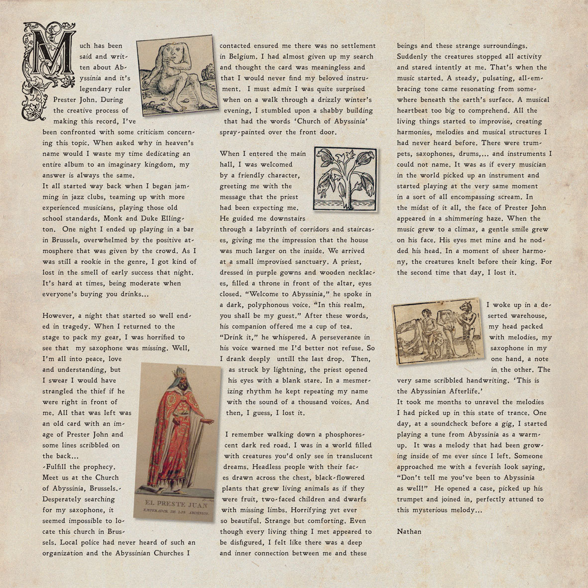 Abyssinia Afterlife | Black Flower