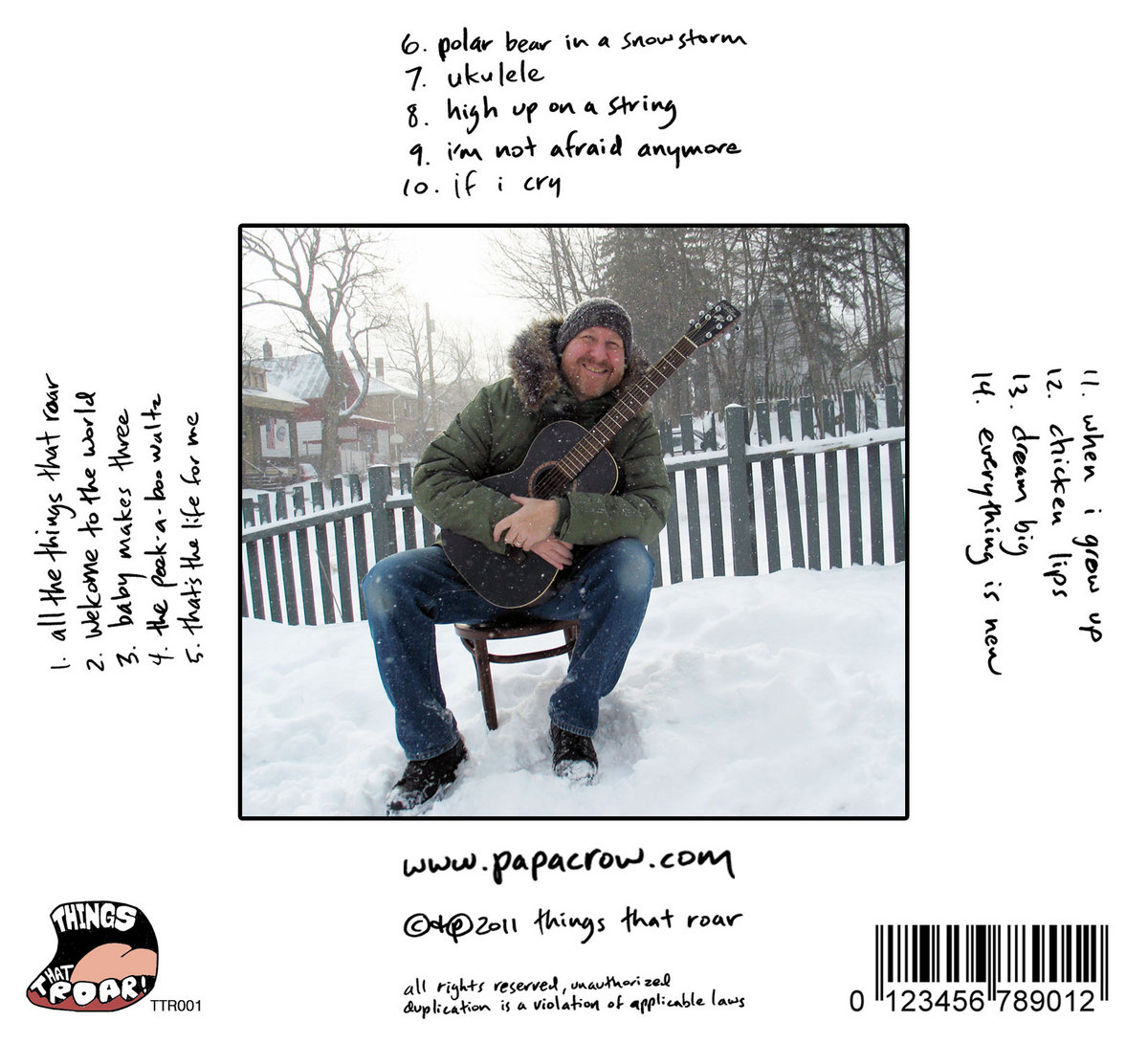 Things That Roar | Papa Crow