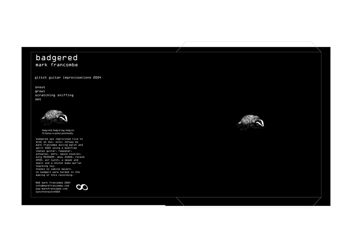 Badgered | markfrancombe