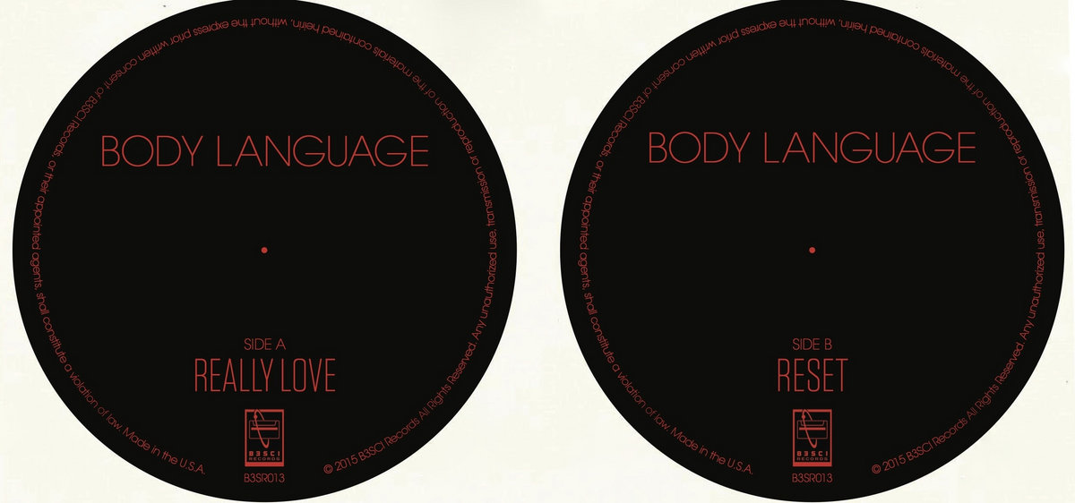 Body Language - Really Love / Reset | Body Language