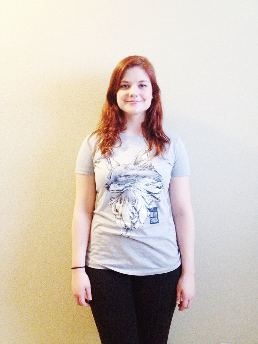 Fox T-shirt - Grey | Devin Sinha