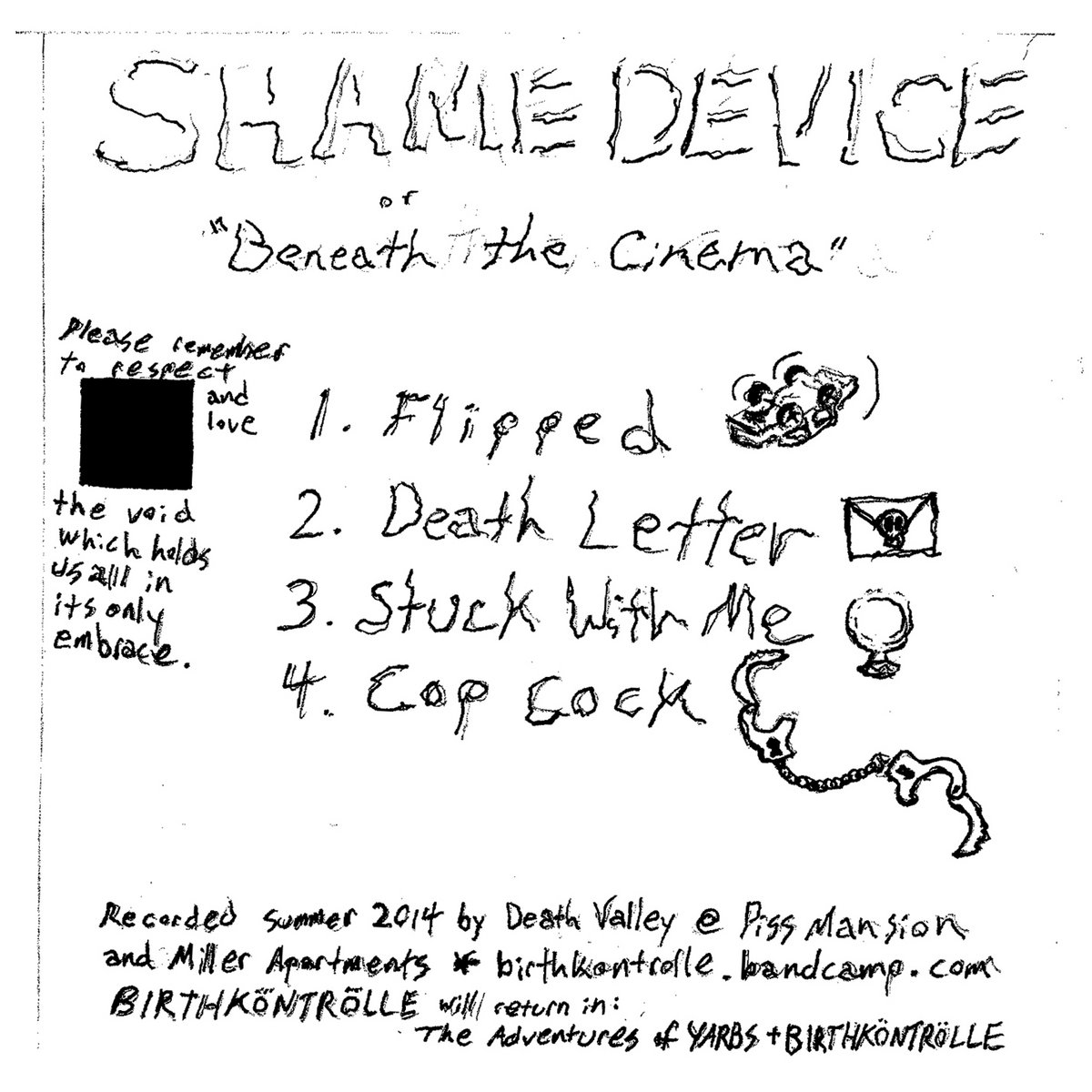 SHAME DEVICE or "Beneath the Cinema" | birthköntrölle