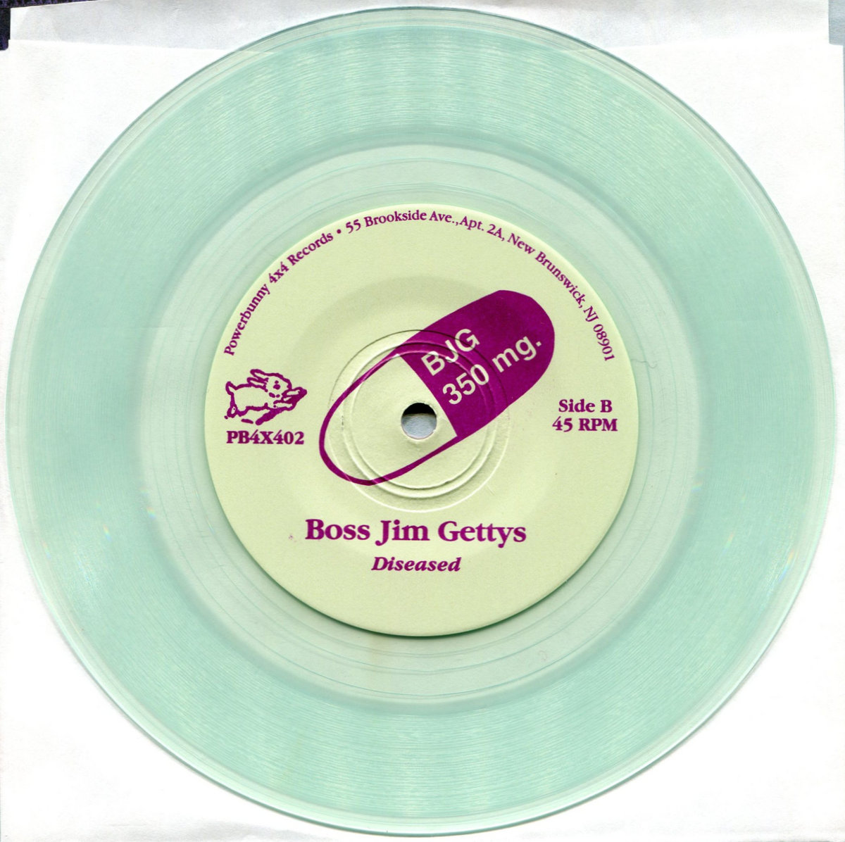 Boss Jim Gettys / The Stuntcocks - split | Powerbunny 4x4