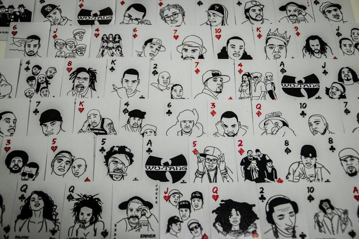 Classic Hip Hop Playing Cards | Motif