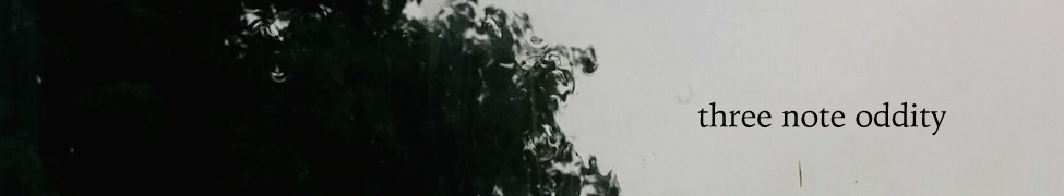 Music | three note oddity