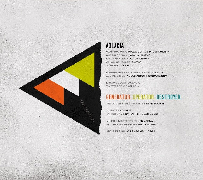 Generator. Operator. Destroyer. | Aglacia