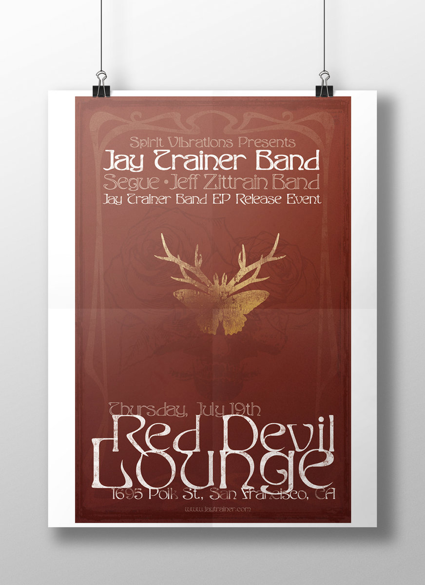 Red Devil Lounge Poster | Jay Trainer