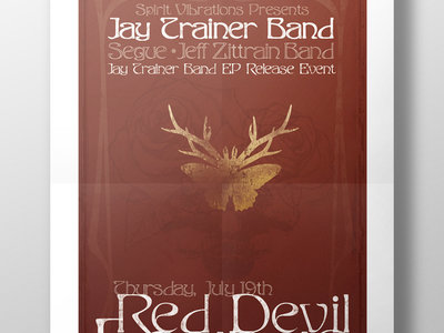 Red Devil Lounge Poster | Jay Trainer