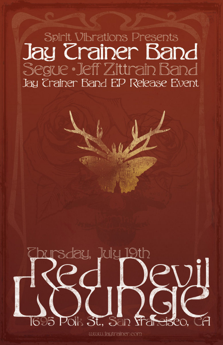 Red Devil Lounge Poster | Jay Trainer