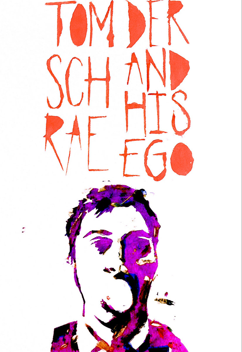 Hand Painted 'EGO?' Posters | Tom Schraeder