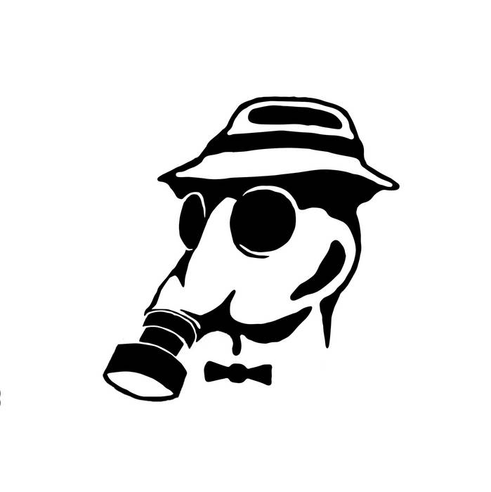 Psycho Realm Gas Mask Stencil