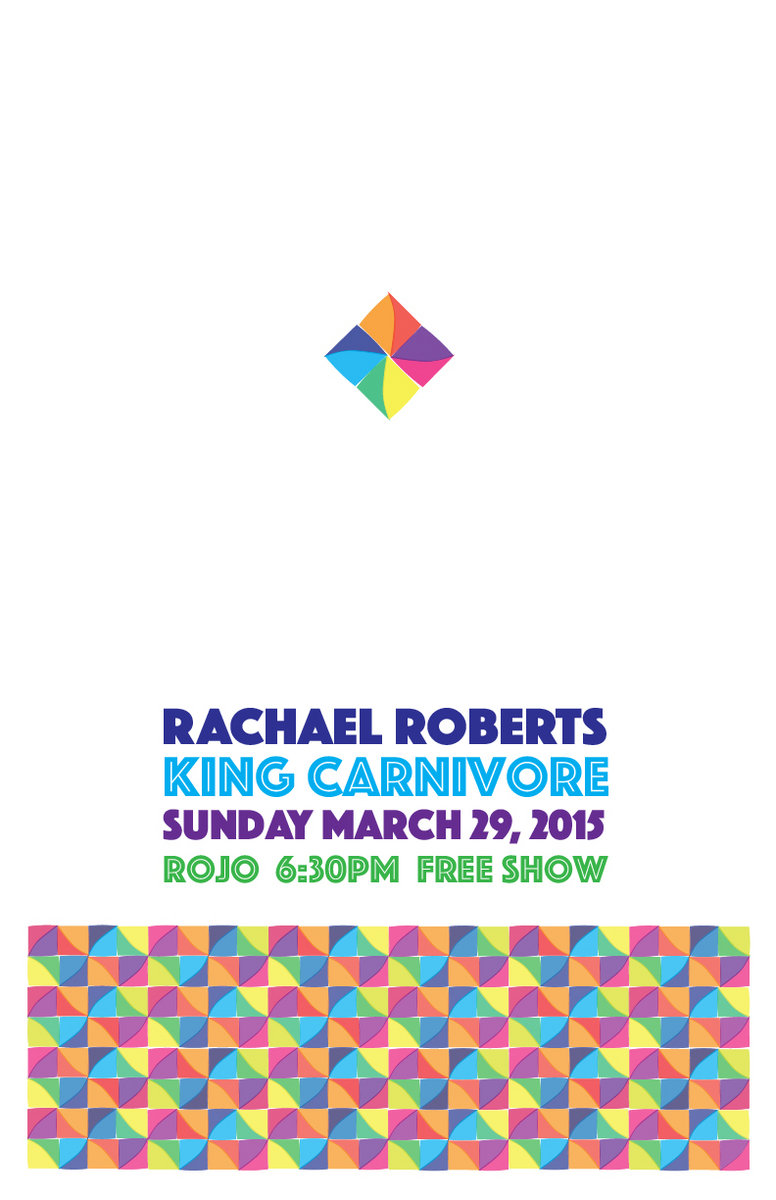 King Carnivore Show Poster | Rachael Roberts