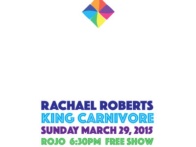 King Carnivore Show Poster | Rachael Roberts