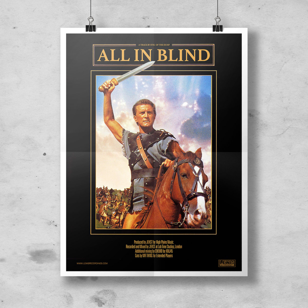 Kubrick LP Individual "Movie Poster" | Stig Of The Dump