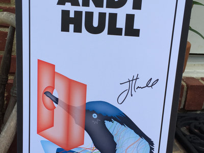 Signed Andy Hull Poster | Right Away, Great Captain!