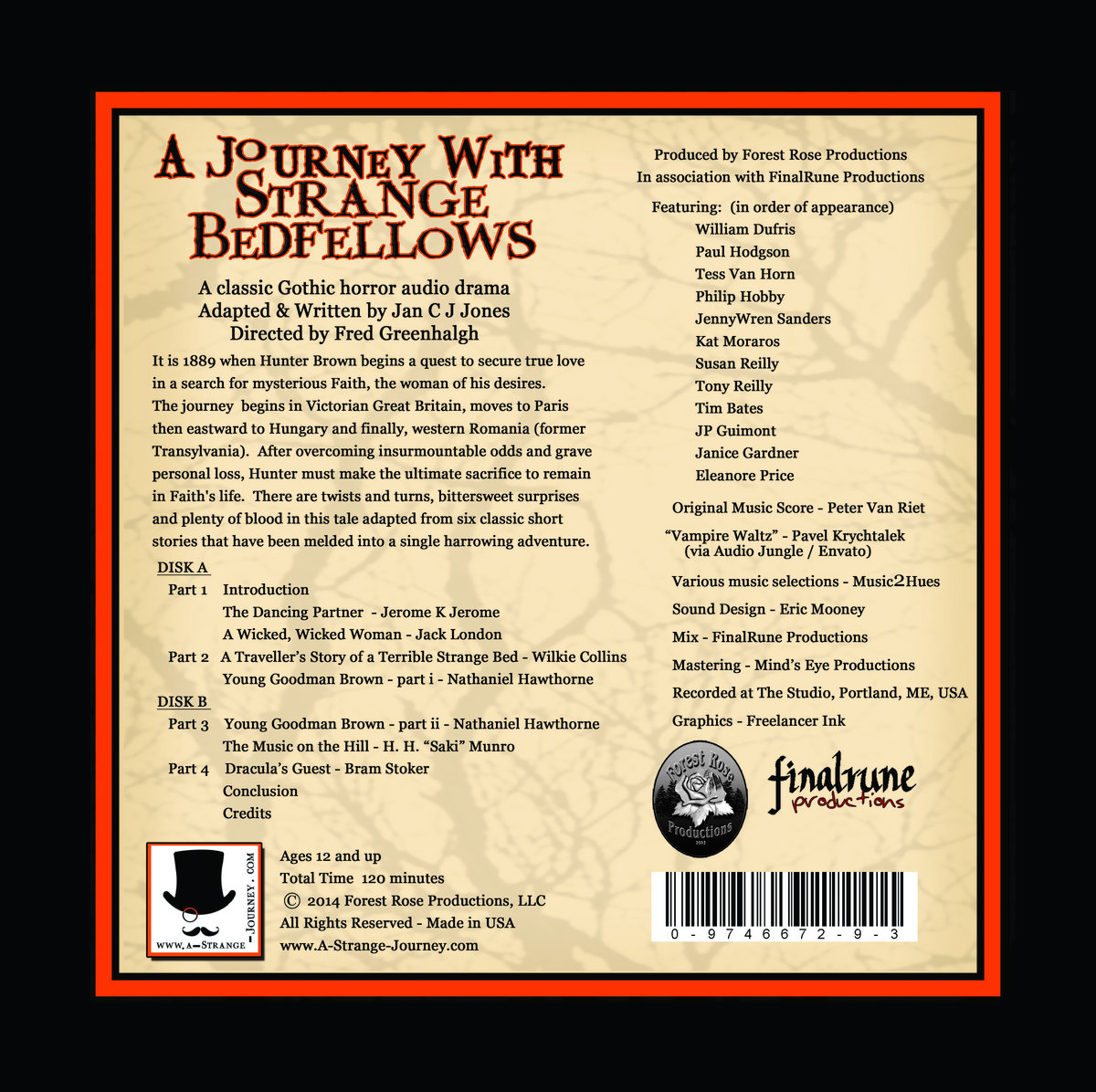 Music from "A Journey With Strange Bedfellows" | Peter Van Riet ...