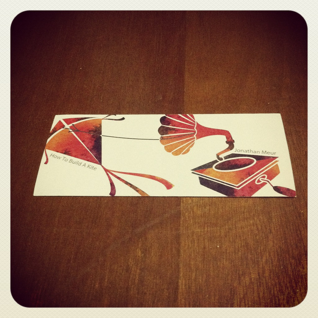 Limited-edition "How To Build A Kite" Sticker | Jonathan Meur