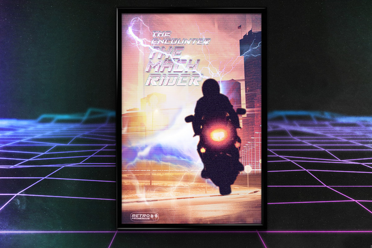 The Encounter - The Mach Rider Poster | Retro Promenade