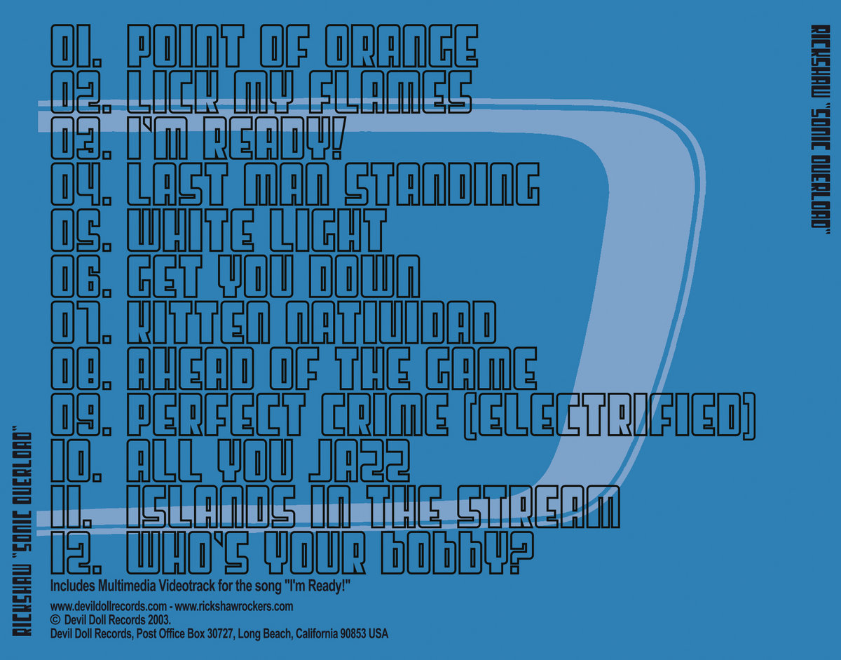 Sonic Overload | Rickshaw (Pre Chuck Norris Experiment)