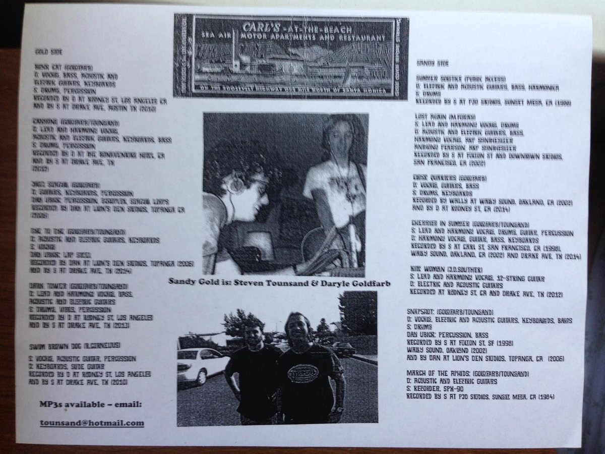 Sandy Gold | Sandy Gold