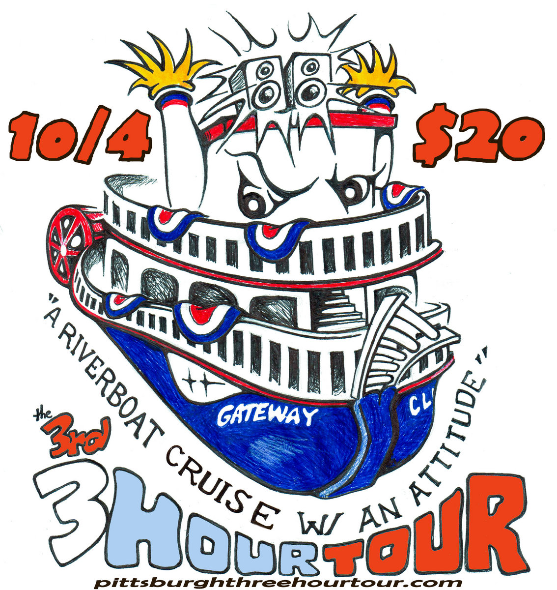 Gateway Clipper Music Cruise: Oct 4th | Pittsburgh Three Hour Tour | A ...