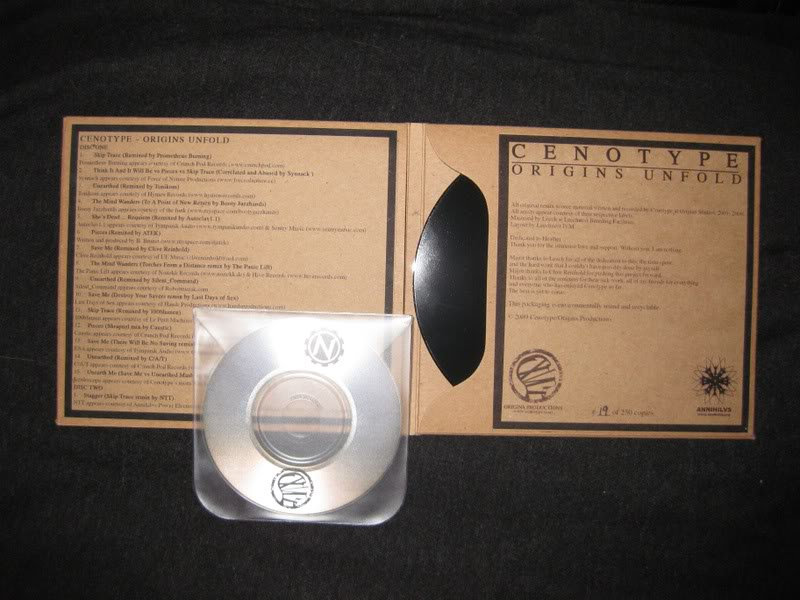 Origins Unfold | Cenotype