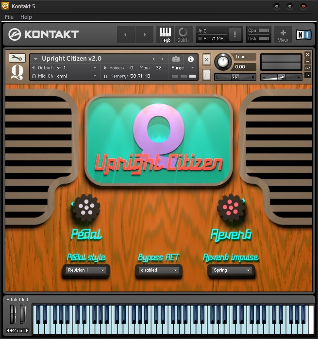 Upright Citizen Sample Library | Jonathan Brandt