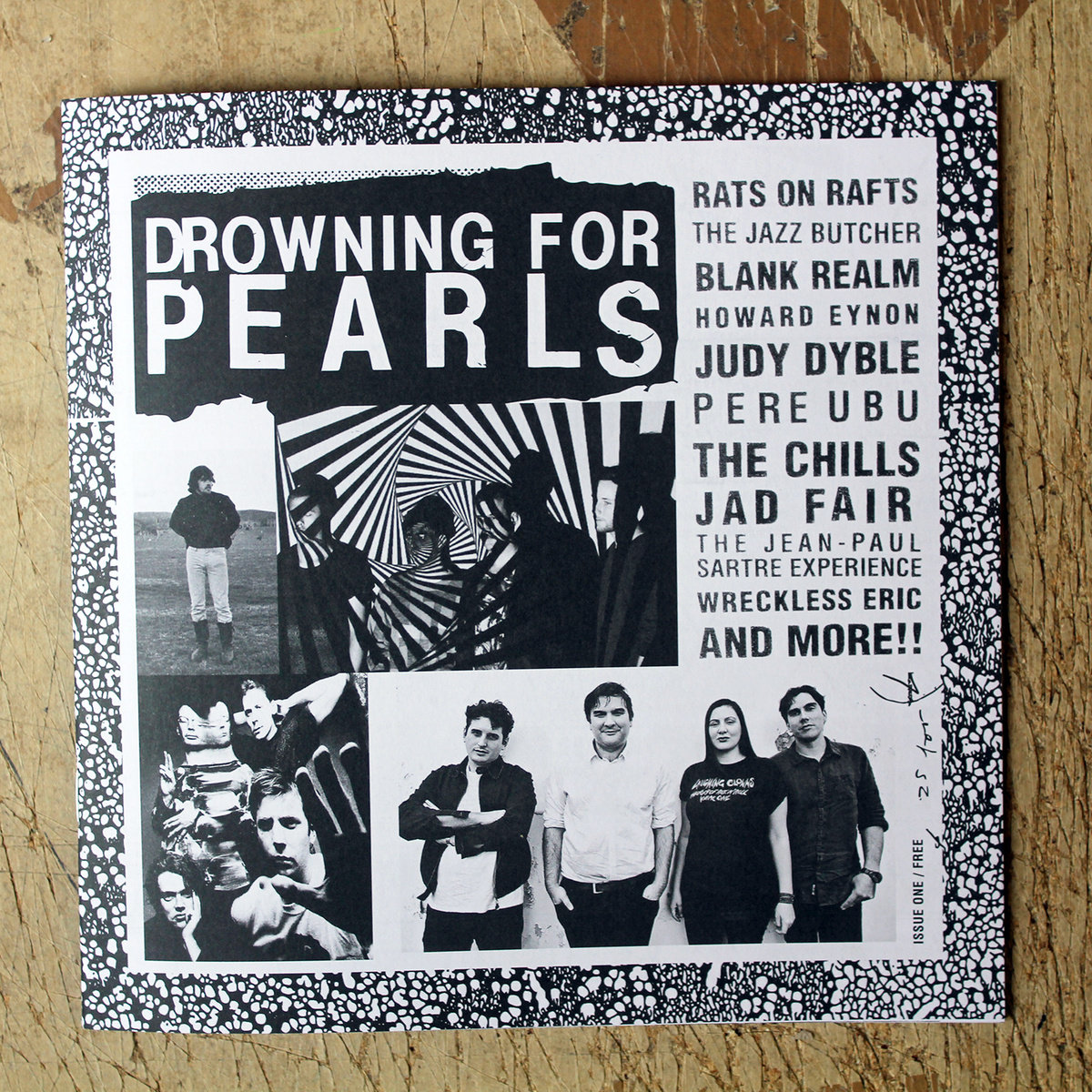 'Drowning For Pearls' Fire/Earth Zine Issue #1 | Earth Recordings
