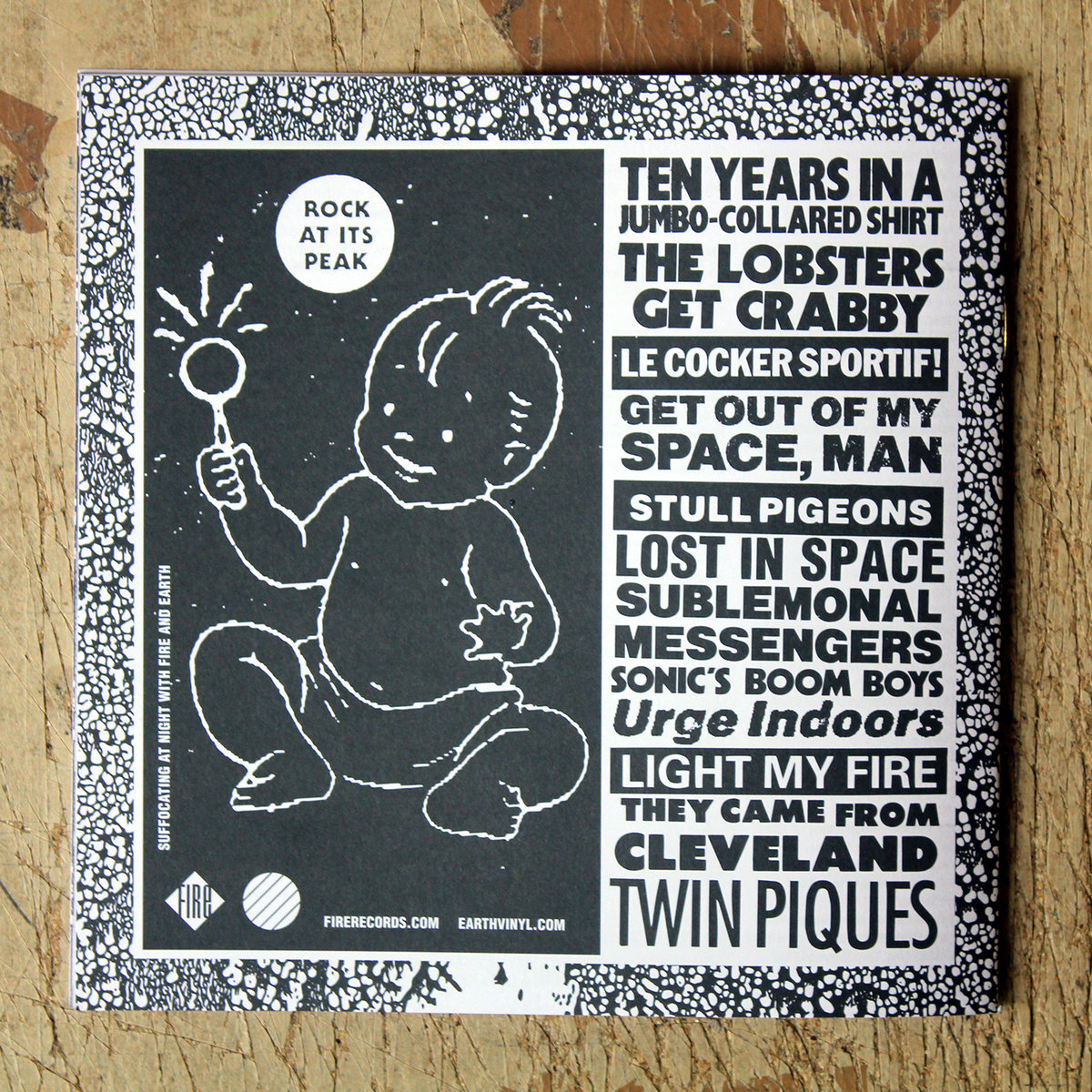 'Drowning For Pearls' Fire/Earth Zine Issue #1 | Earth Recordings