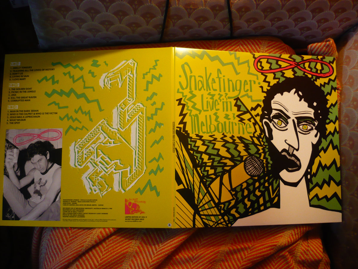 Snakefinger - Live In Melbourne 1981 (punk) SR05 | Snakefinger | Secret ...
