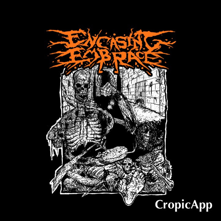 XXL 5th Edition Blind Skeleton T-Shirt | Encasing Embrace