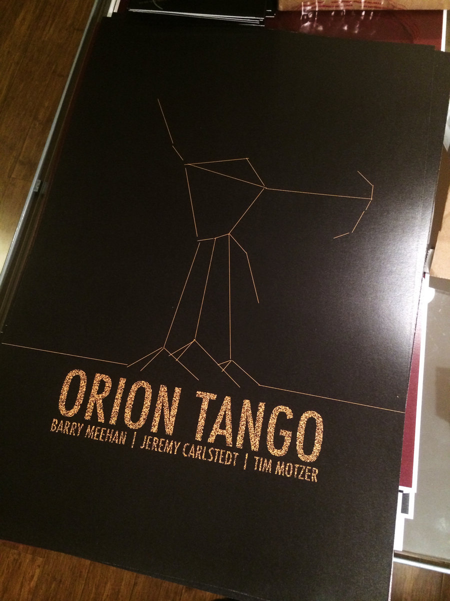 ORION TANGO limited edition poster | Tim Motzer / 1k Recordings