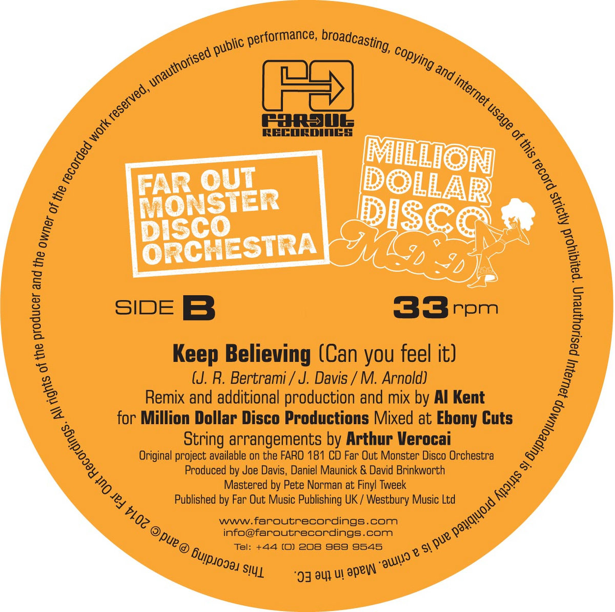 Disco Supreme (Al Kent Edit) | Far Out Monster Disco Orchestra