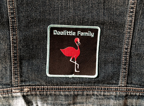Custom Iron-on Doolittle Family Patch | Doolittle Family