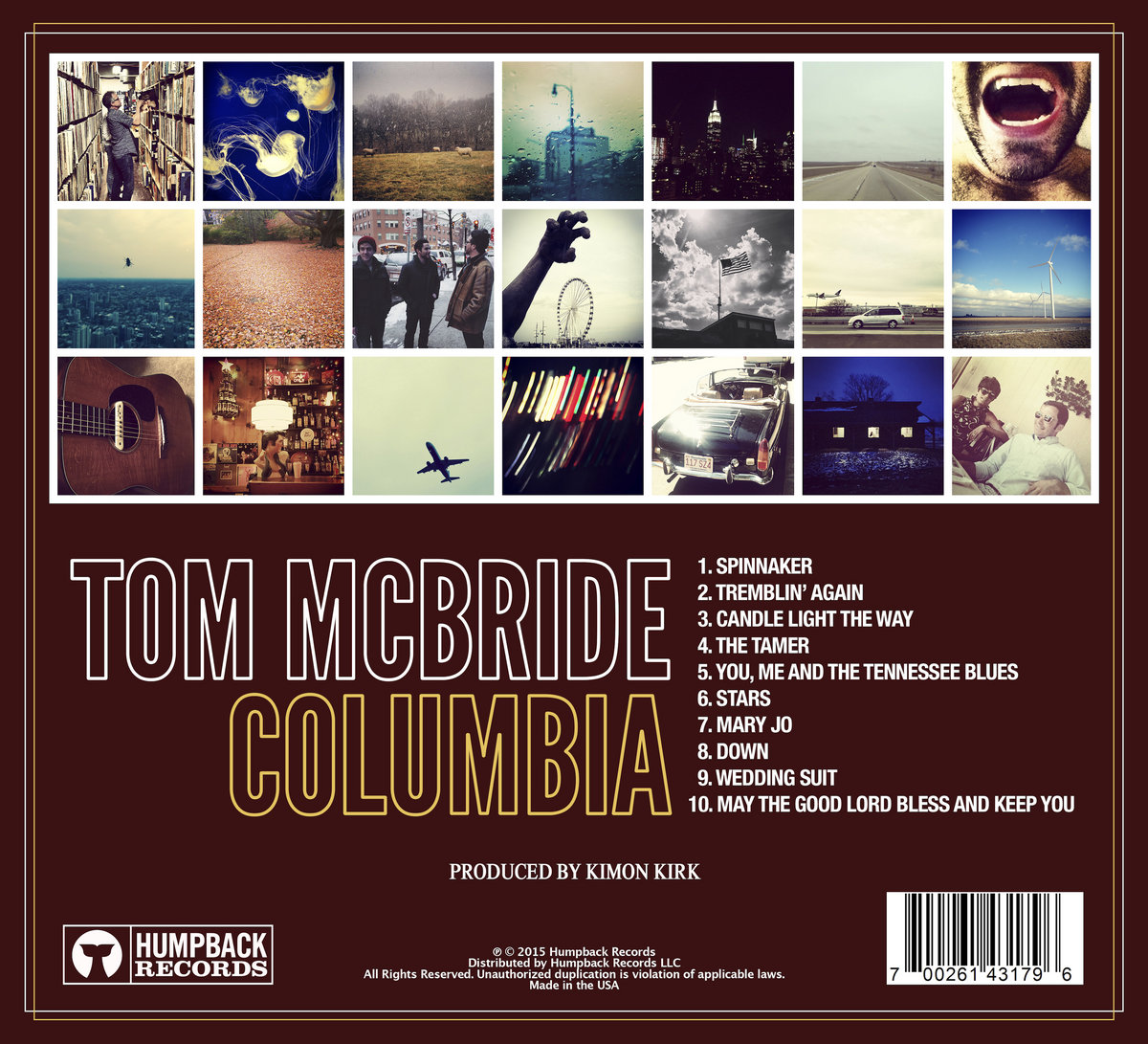 Columbia | Tom McBride