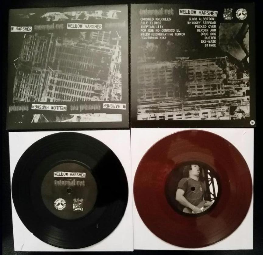 INTERNAL ROT SPLIT 7" | MELLOW HARSHER | mellow harsher
